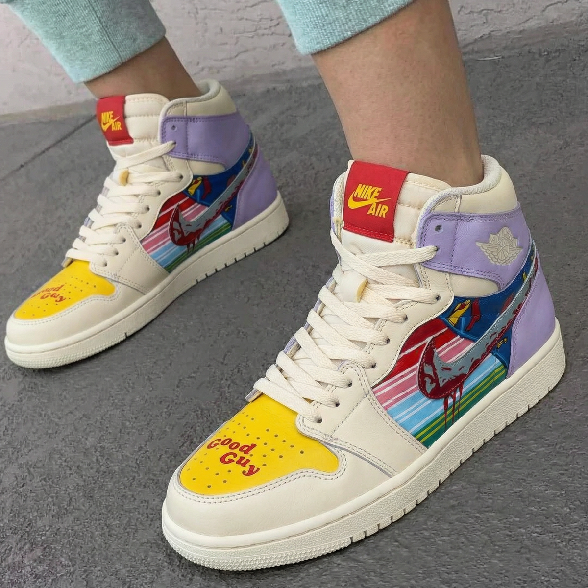 Purple And Yellow 1s