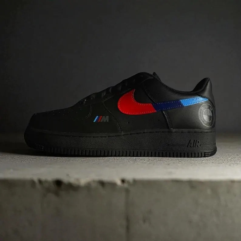 Custom Air Force 1 Black BMW Logo – oicustom