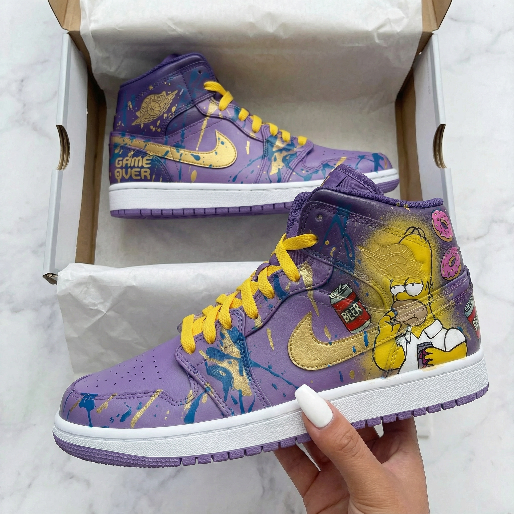 Purple And Yellow 1s