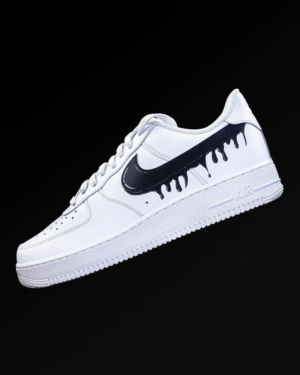 Af1 Custom Black Drip Air Force 1 – oicustom