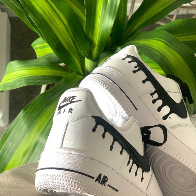 Black drip AF1 – oicustom