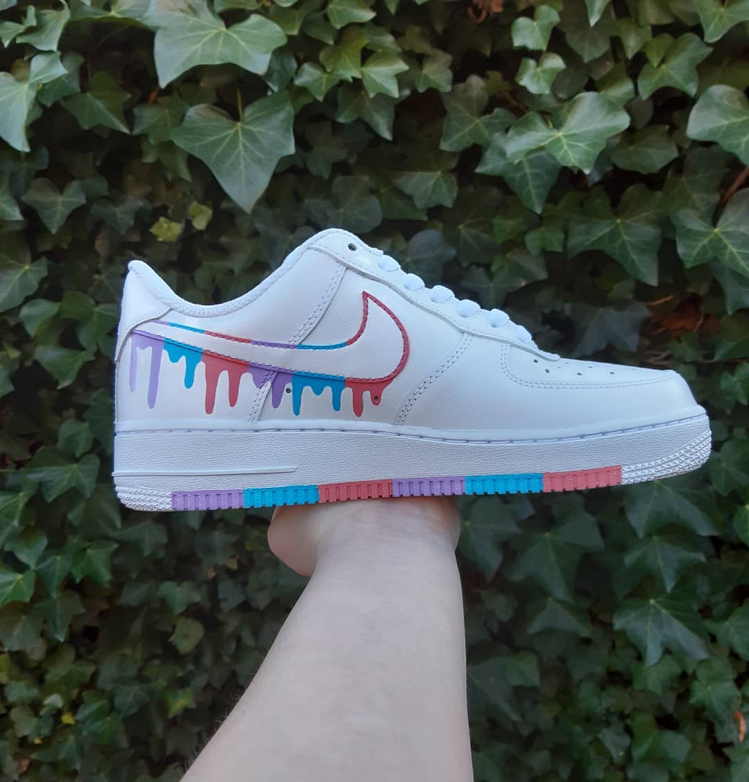 Color Air Force 1 custom – oicustom