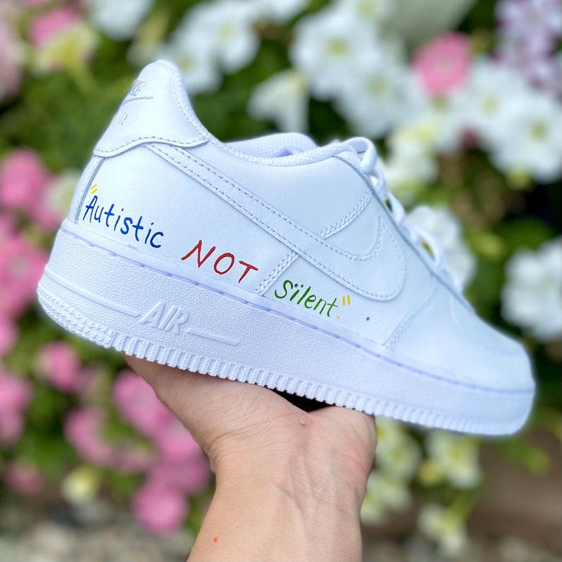Custom Air Force 1 Autism Awareness – oicustom