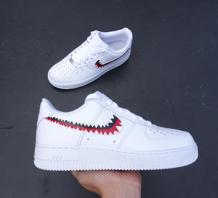 Custom Air Force 1 Bape Shark Teeth – oicustom