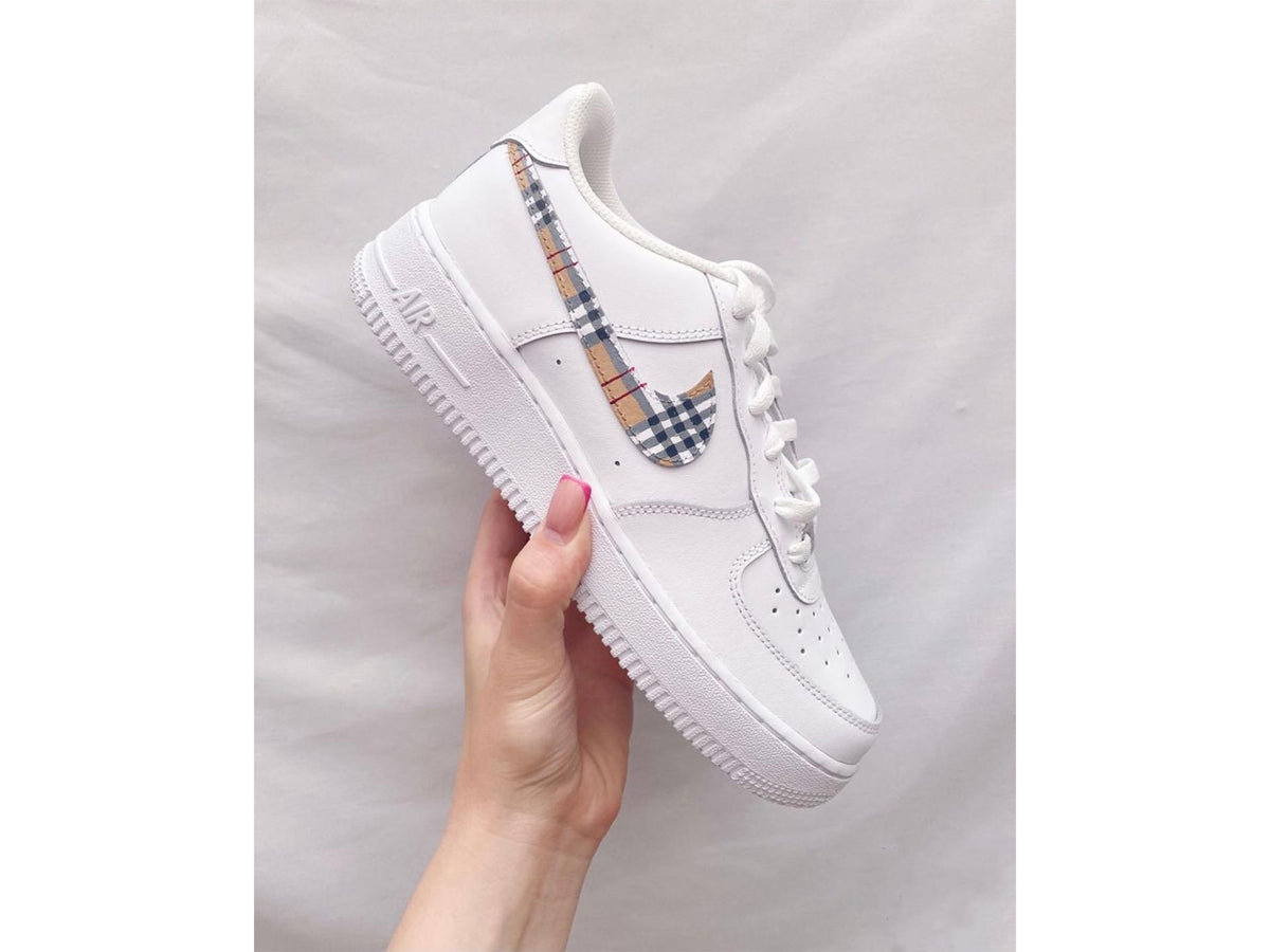 Custom Air Force 1 Burberry – oicustom