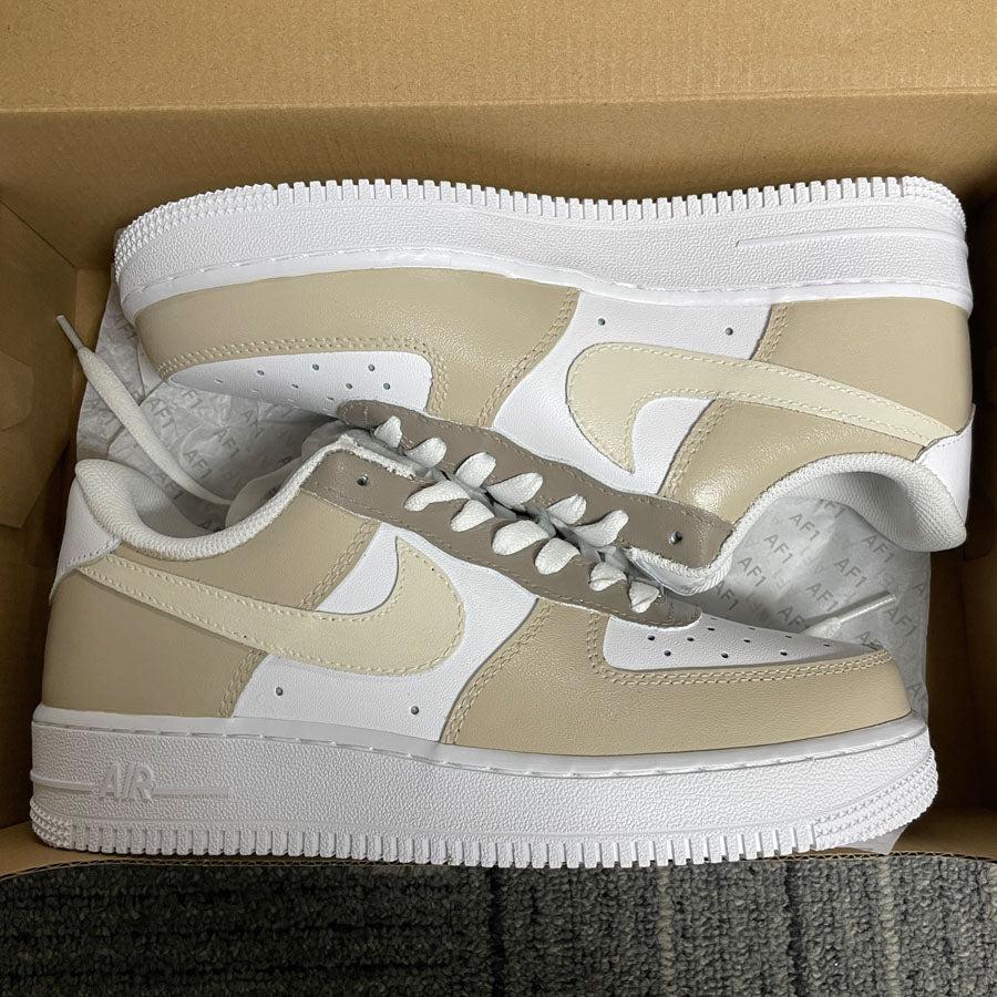 Custom Air Force 1 Cream Coffee Color – oicustom