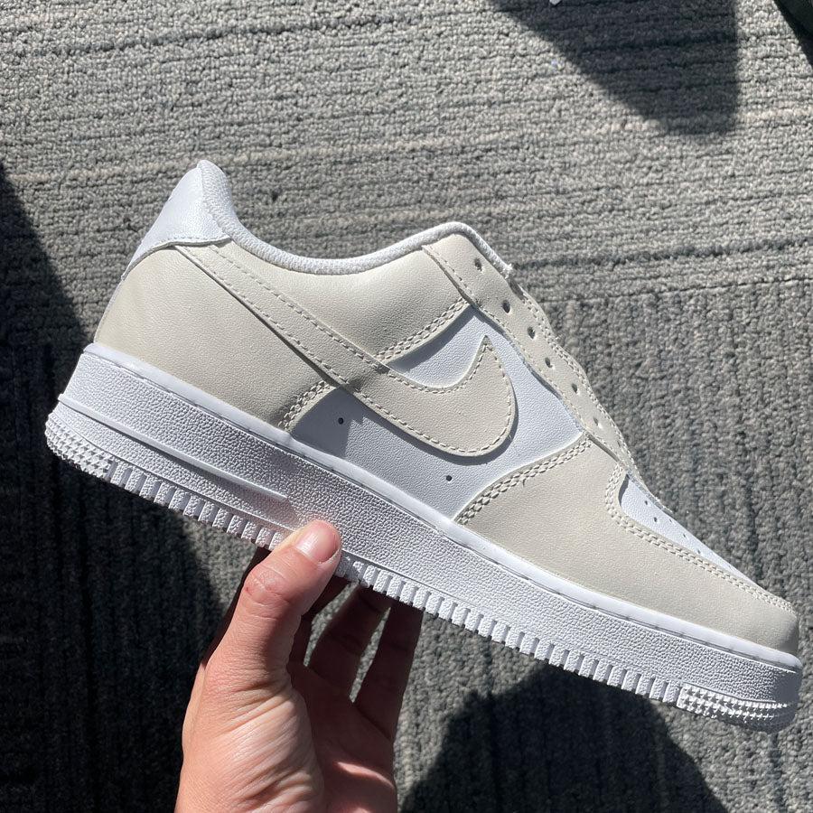 Custom Air Force 1 light grey – oicustom
