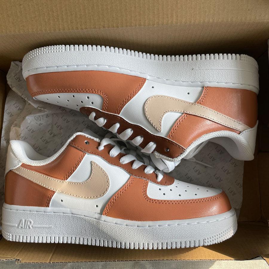 Custom Air Force 1 orange – oicustom