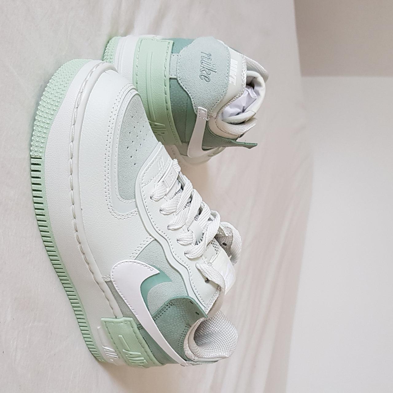 Custom Air Force 1 Shadow Mint Green Pistachio Frost Inspire – oicustom