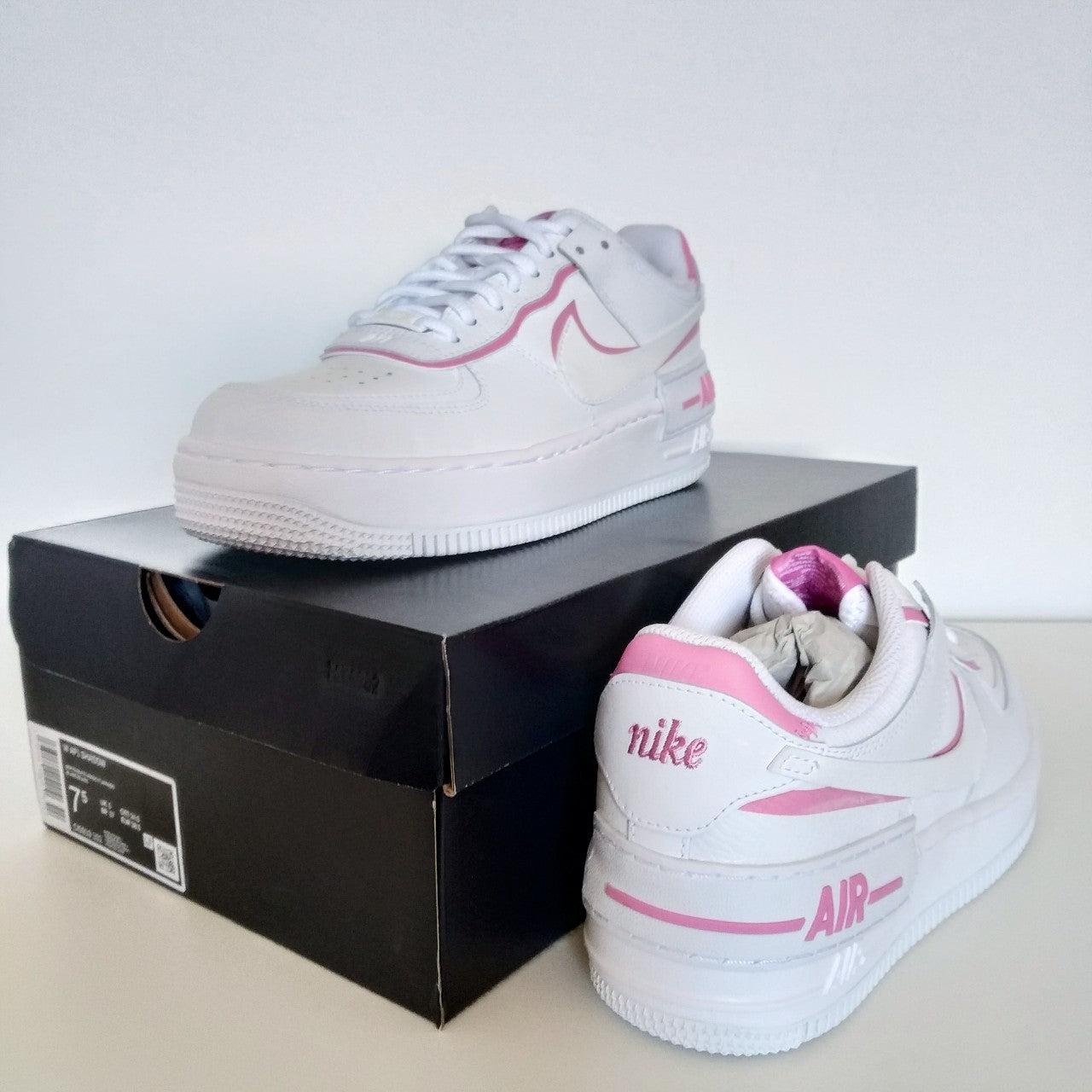 Custom Air Force 1 Shadow Pink – oicustom