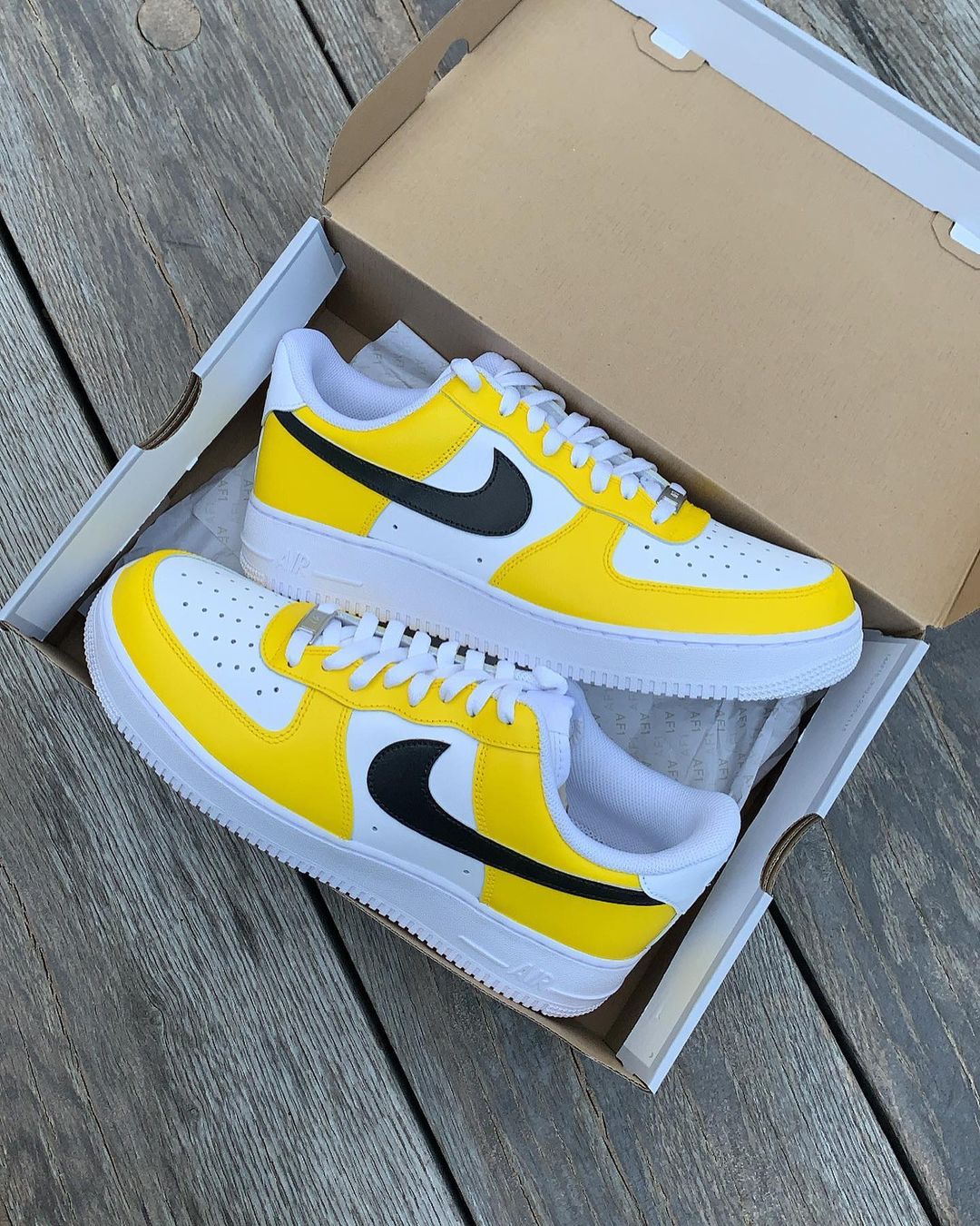 Custom Air Force 1 Yellow – oicustom