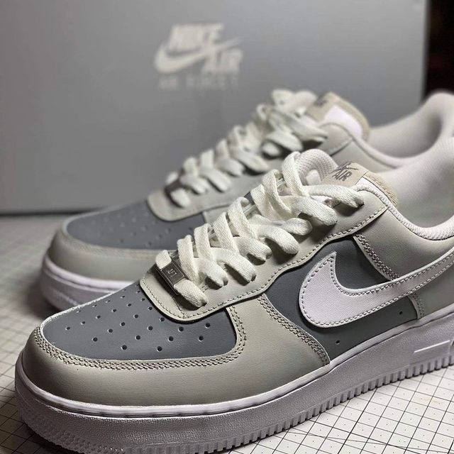 Custom Air Force One Gray Colorway – oicustom
