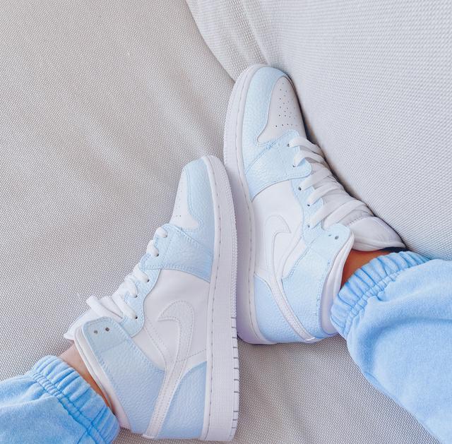 Custom Air Jordan 1 Baby Blue – oicustom