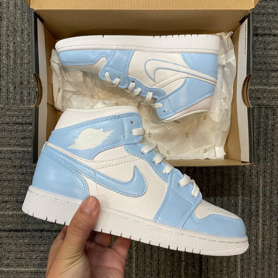 Custom Air Jordan 1 Baby Blue – oicustom