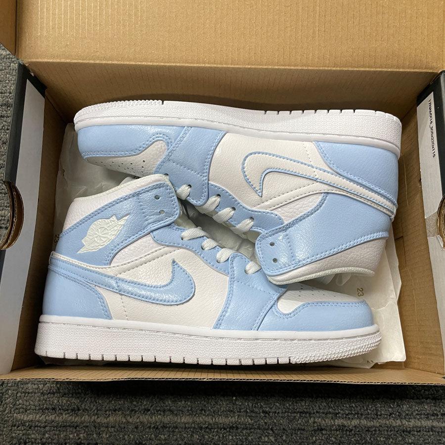 Custom Air Jordan 1 Baby Blue – oicustom