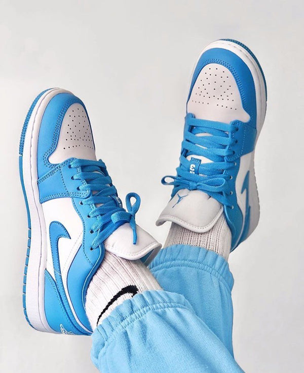 Custom Air Jordan 1 Low Sky Blue – oicustom