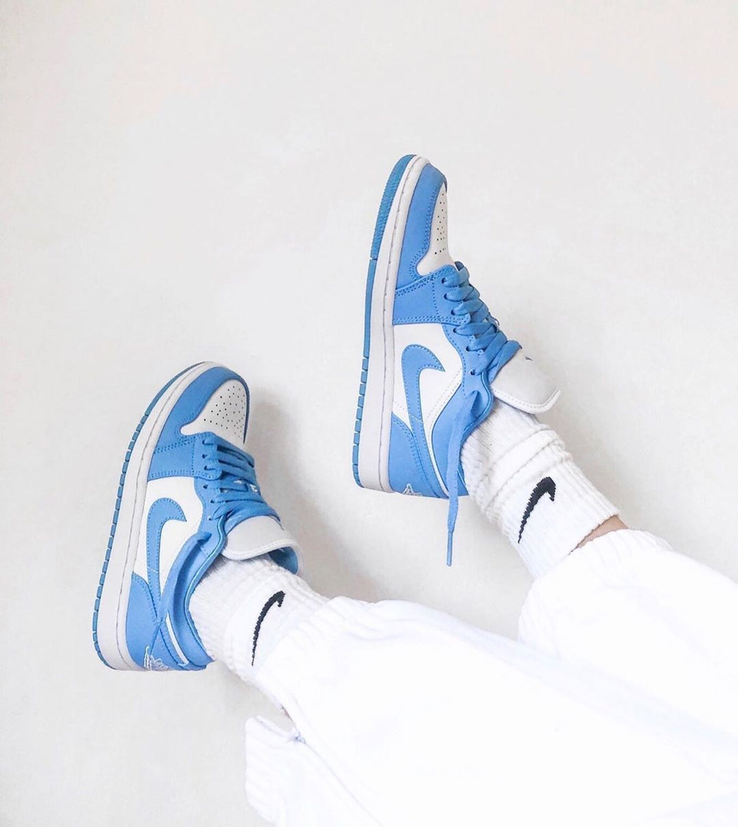 Custom Air Jordan 1 Low Sky Blue – oicustom