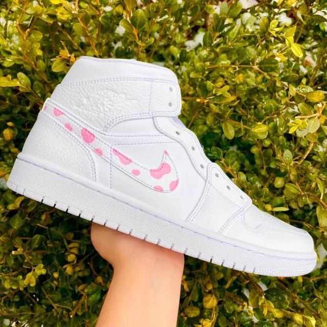 Custom Air Jordan 1 Strawberry Cow – oicustom