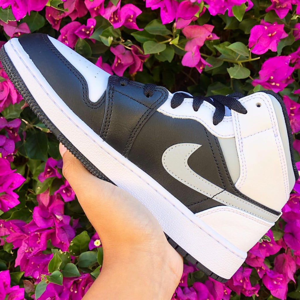 Custom Air Jordan 1 White Shadow – oicustom