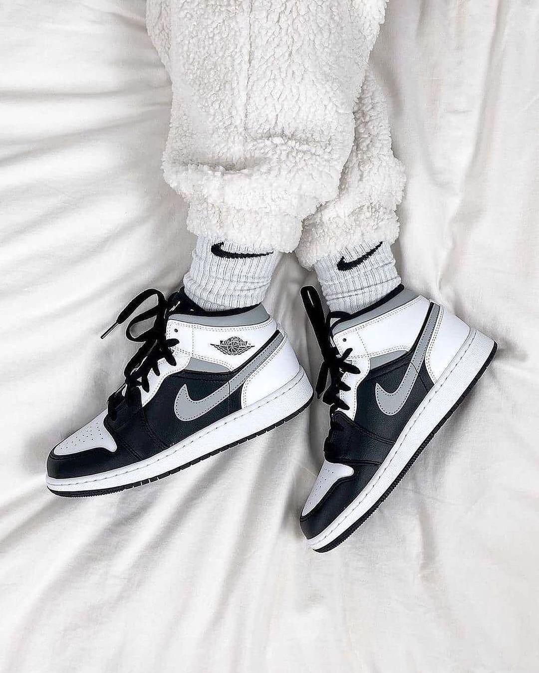 Custom Air Jordan 1 White Shadow – oicustom