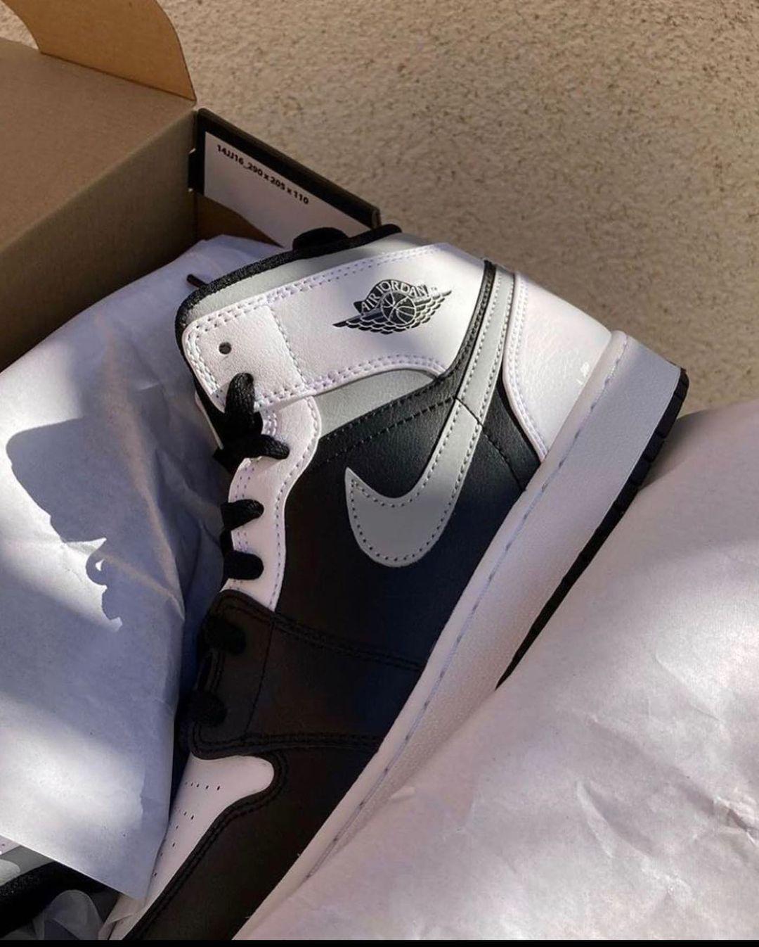 Custom Air Jordan 1 White Shadow – oicustom