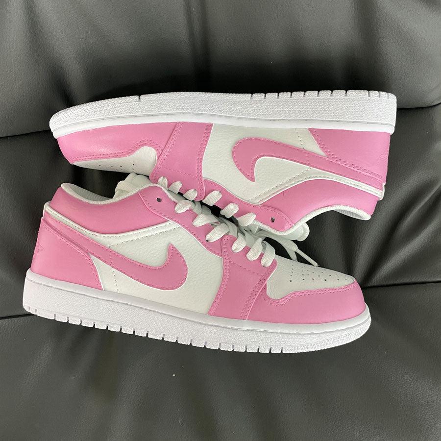 Custom Nike Air Jordan 1 Low Pink – oicustom