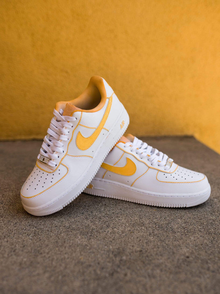 Peachy Mood Collection AF1 Orange Outline Air Force 1 – oicustom