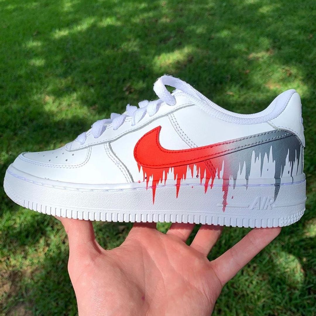 Red Gray Air Force One Custom – oicustom